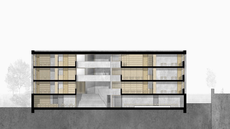 wettbewerb_architektur_schule_schnitt_a_dimitar-mitev - Dimitar Mitev